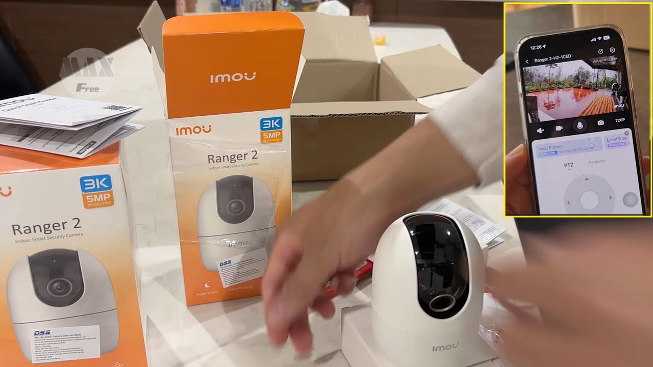 Camera đàm thoại 2 chiều siêu nét | imou 5MP A52 Ranger 2 - YouTube