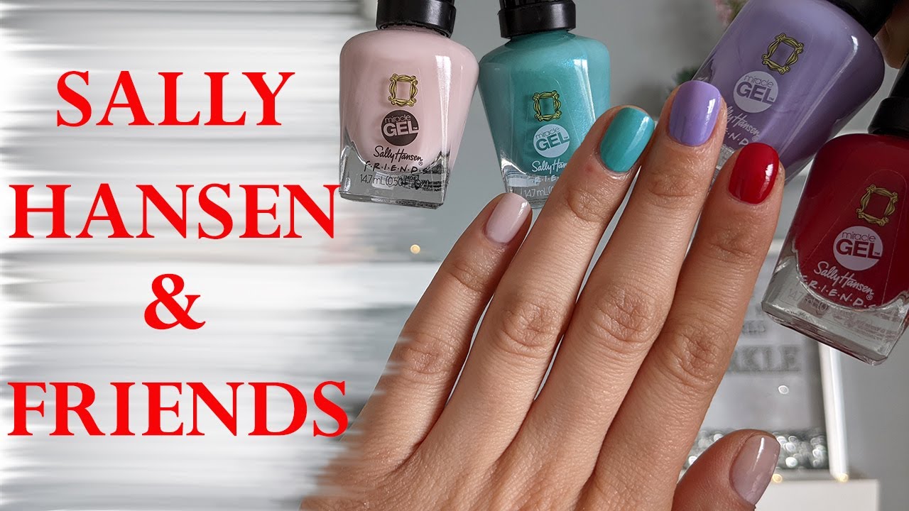 SALLY HANSEN X FRIENDS | Application + Wear Test | Perfect Nails At ...