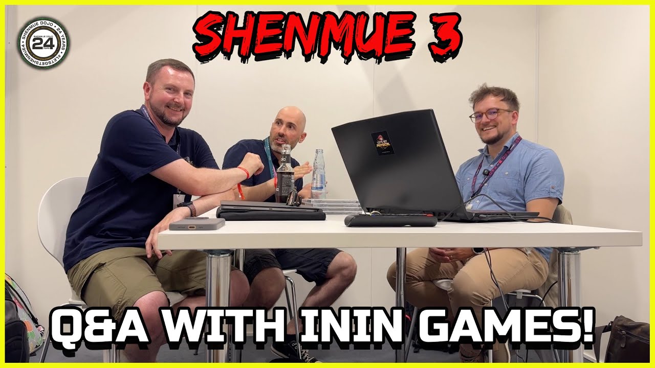 Shenmue 3 Enhanced - Interview With ININ Games at Gamescom 2025 ...