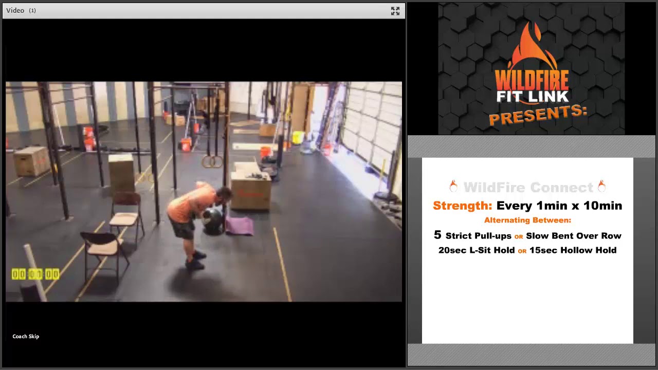 Monday, August 17th WildFire CrossFit Workout - YouTube