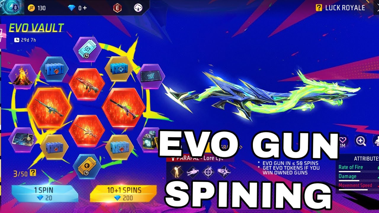 EVO gun SPINING - YouTube
