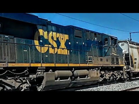 Escobedo - Mexico Up 7982 - Csx 936 - YouTube