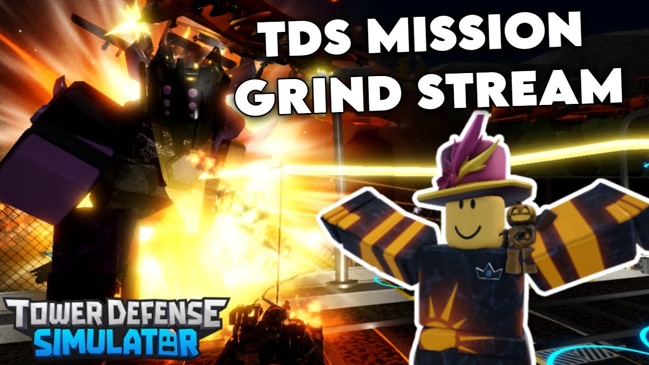 TDS Mission Grind Stream! | Playing With Viewers! | Roblox TDS Stream ...