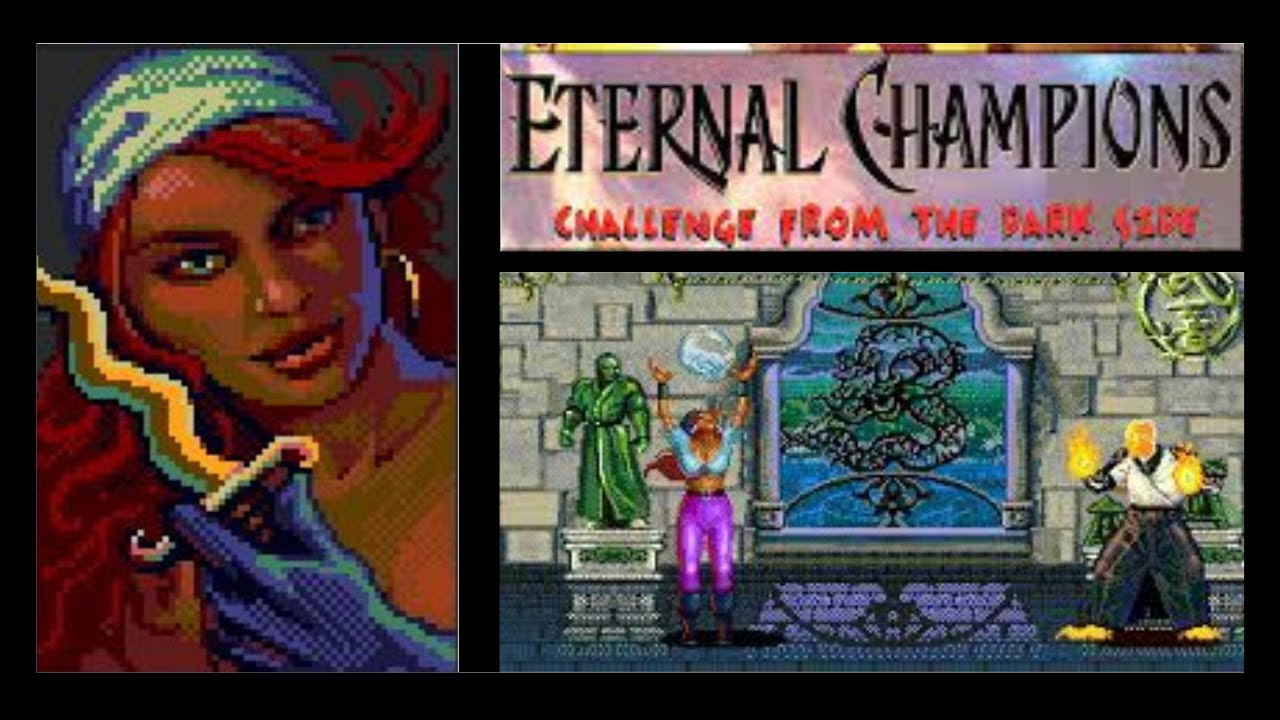 ETERNAL CHAMPIONS: CHALLENGE FROM THE DARK SIDE - (SEGA CD) - GAMEPLAY ...