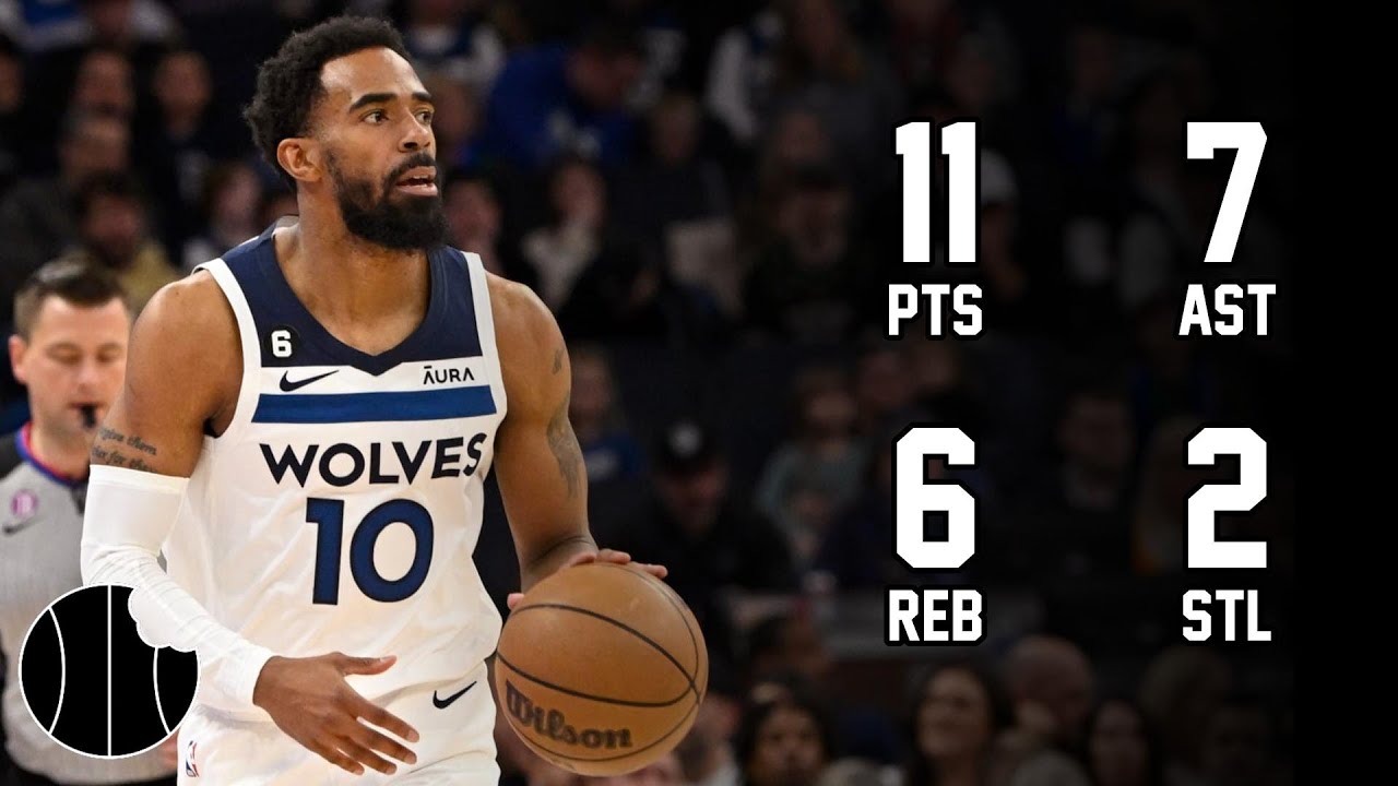 Mike Conley Highlights | Timberwolves vs. Nets | 10th Mar 2023 - YouTube