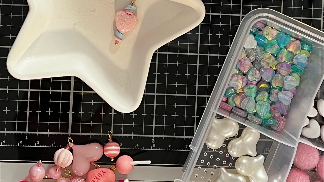 Turning TEMU beads into charms! - YouTube