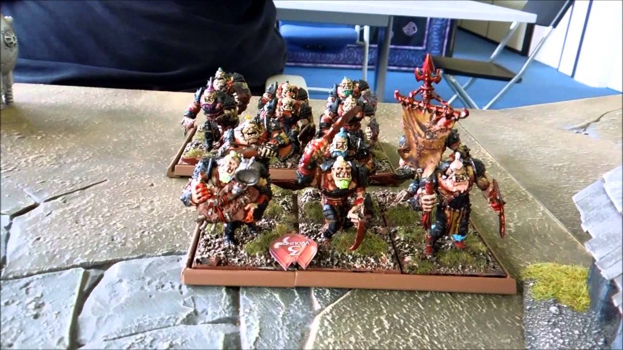 Mantic Games - Kings of War - Ogres vs. Orcs - Battle Report ...
