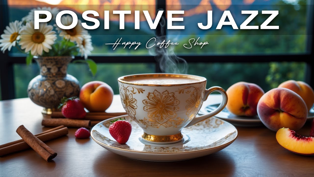 Positive Jazz Music | Happy Coffee Shop Ambiance Bossa Nova ...