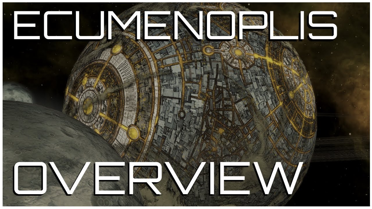 Stellaris - Ecumenopolis Overview (MegaCorp just went Global) - YouTube