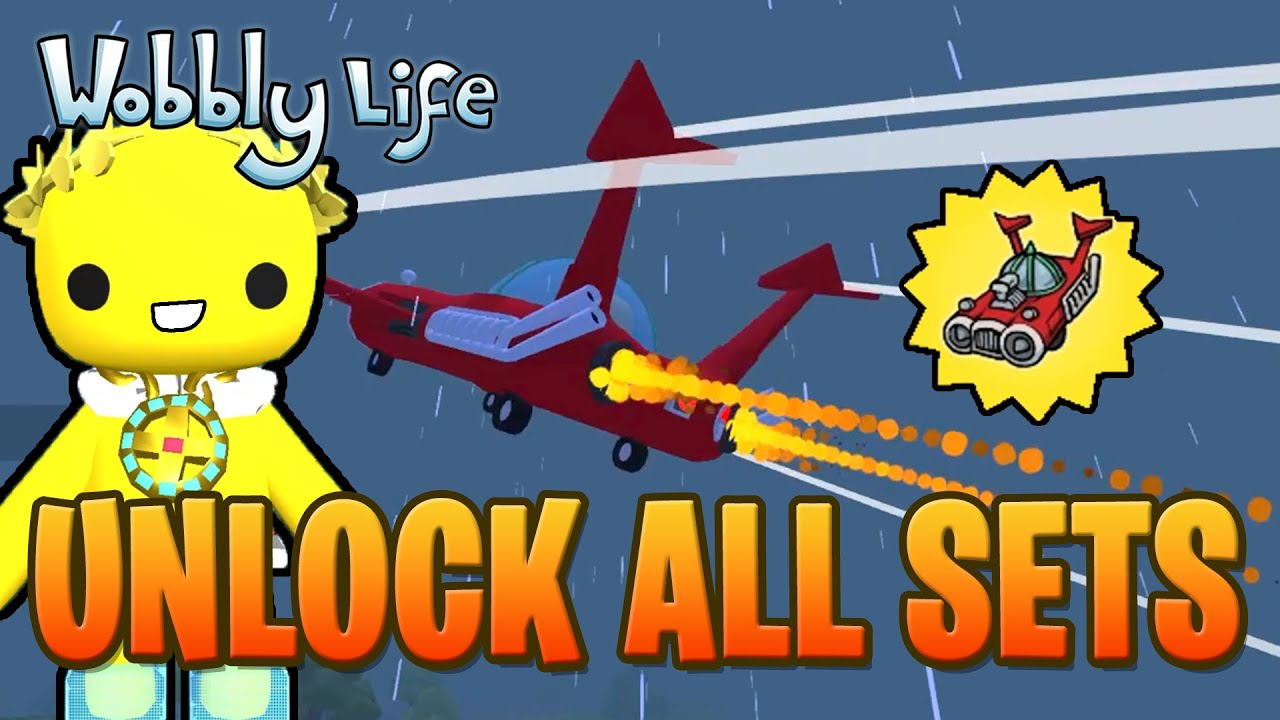 ALL 13 ARTIFACT SETS - FLYING CAR Unlock | Wobbly Life 2024 - YouTube