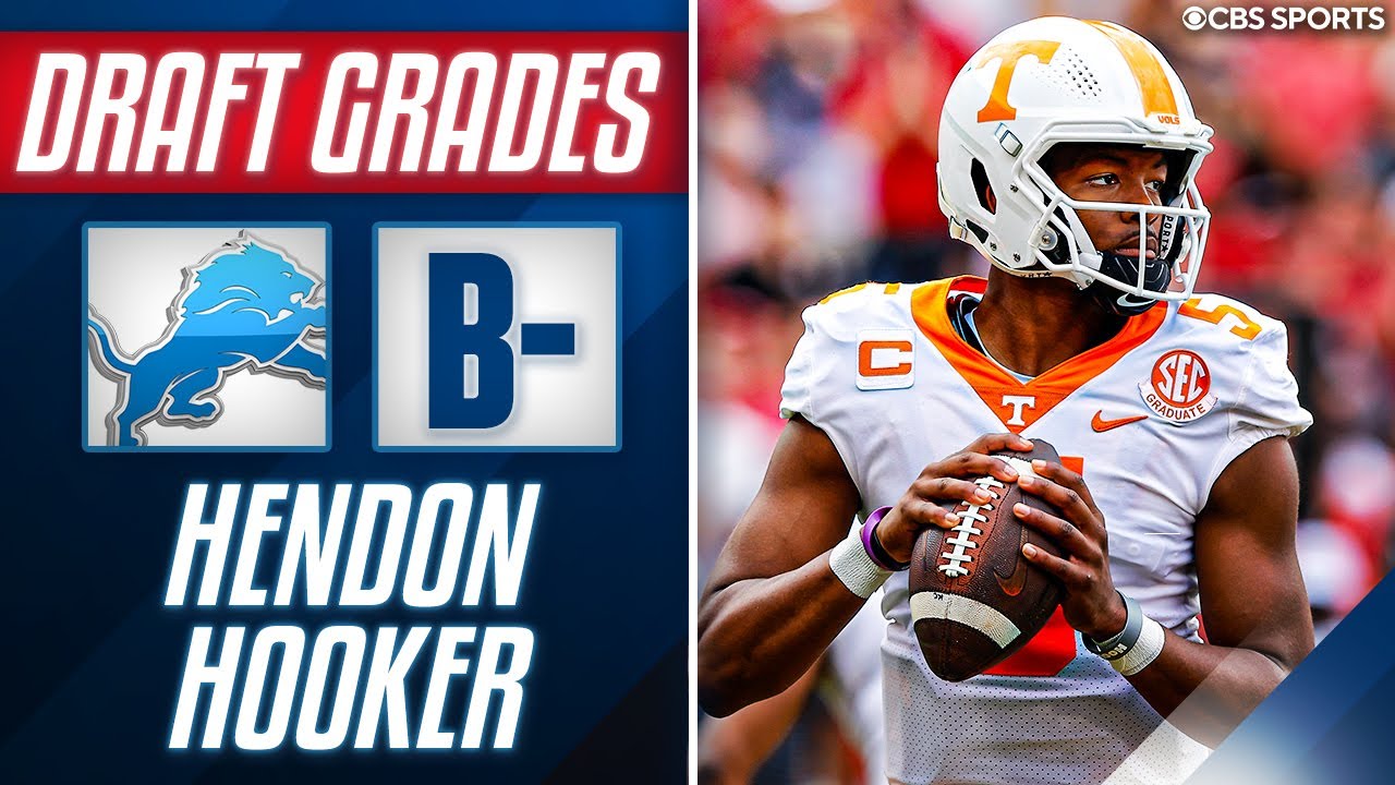 Lions SELECT Tennessee QB Hendon Hooker in the THIRD ROUND of the 2023 ...