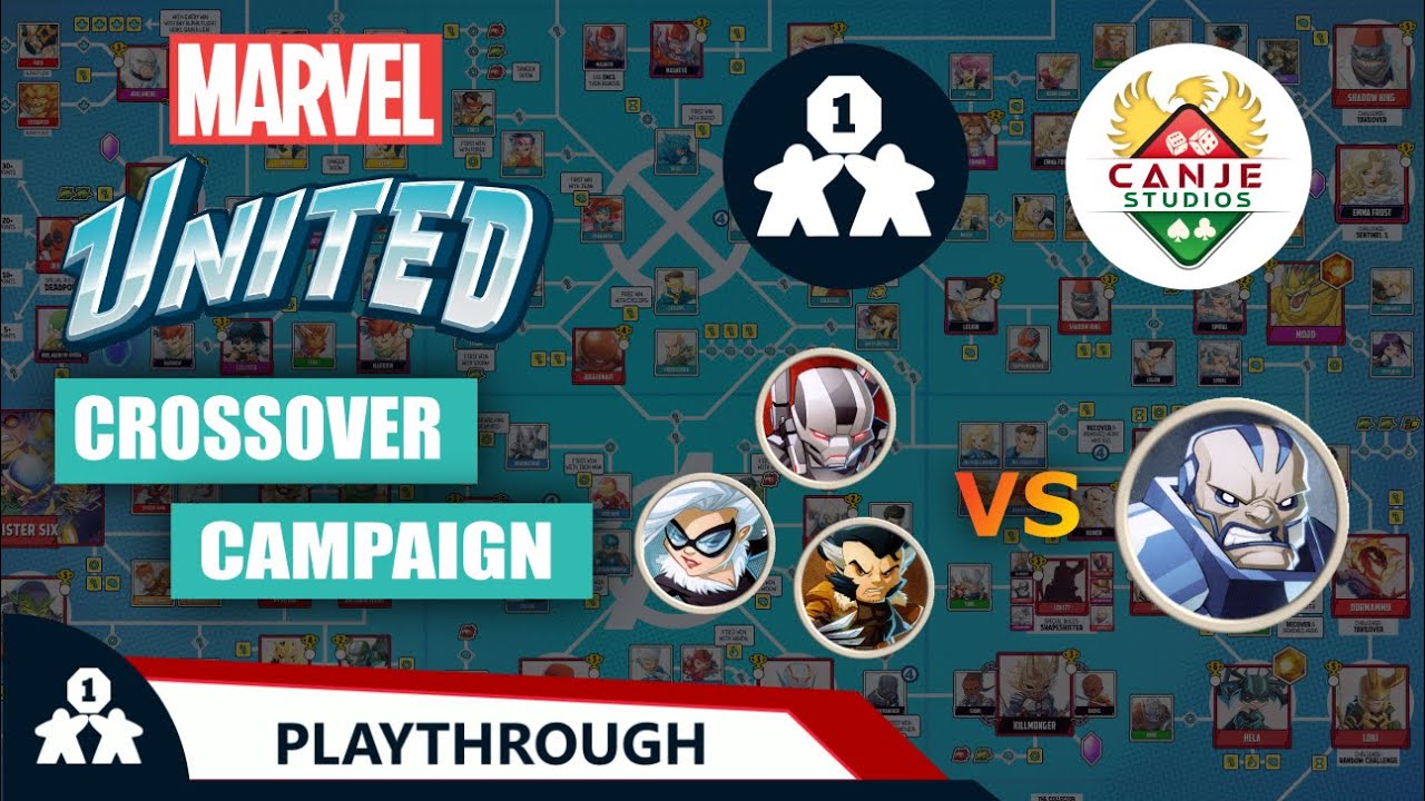 Marvel United Campaign Crossover | Apocalypse | with Steve, Kim - YouTube