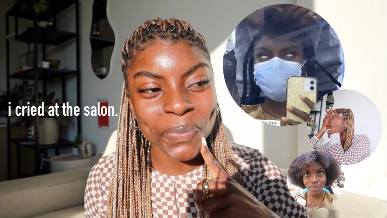 being SCAMMED at a popular Ghana IG braiding salon | vlog storytime ...