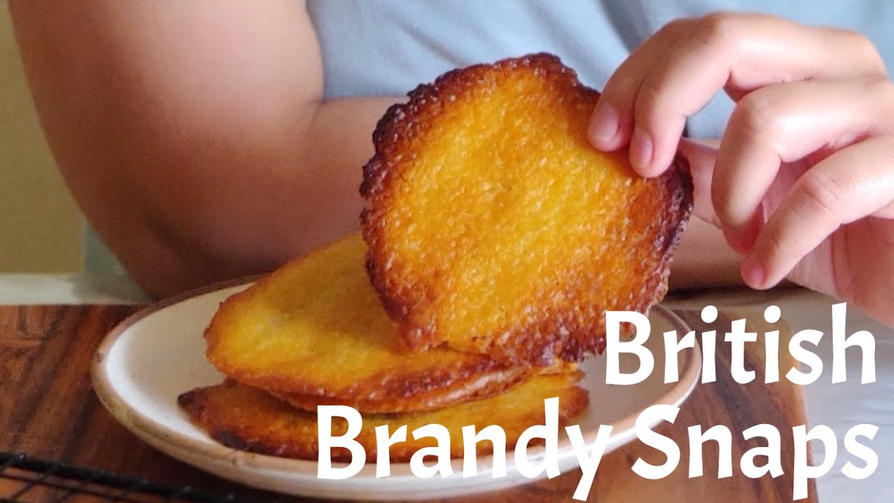 UK brandy snap cookie recipe | Tasty non alcoholic cookie | Eggless ...