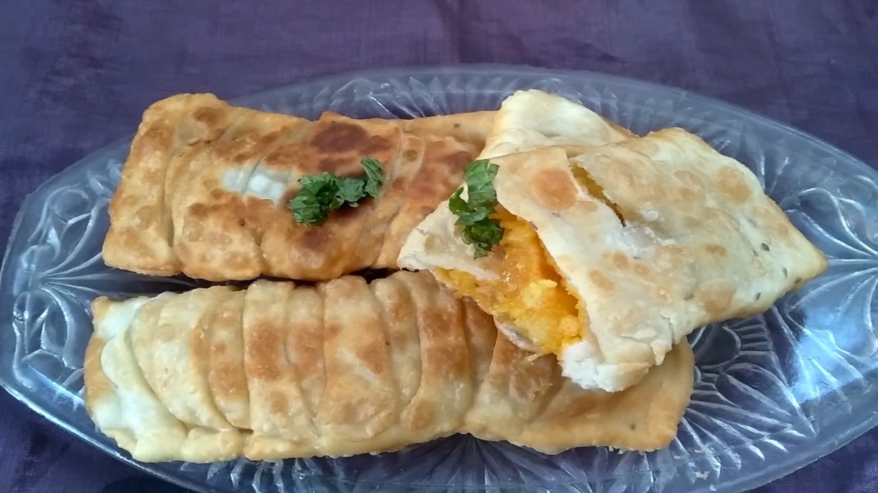 Samosa parcel... Pure vegetarian samosa parcel preparation/evening ...