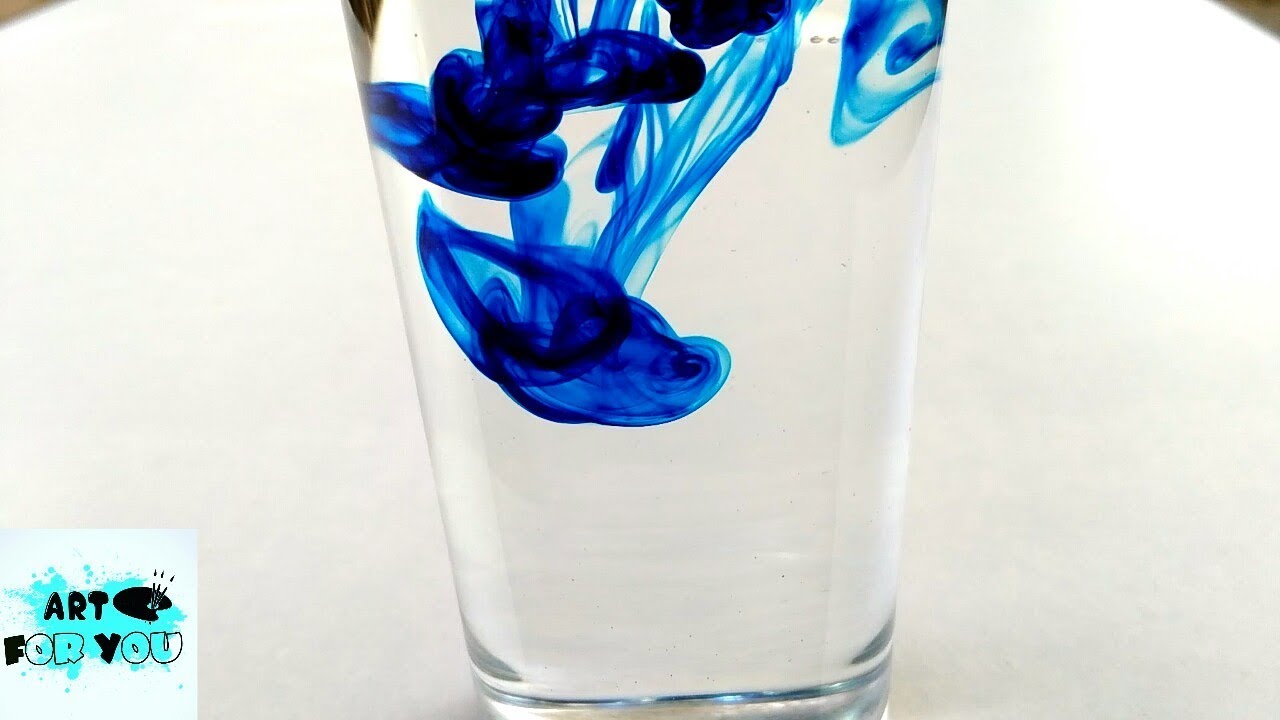 Most Satisfying Video - Colors Drops In Water | Amazing Color Drops ...