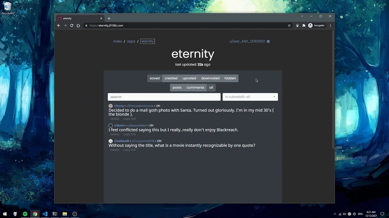 eternity — demo - YouTube