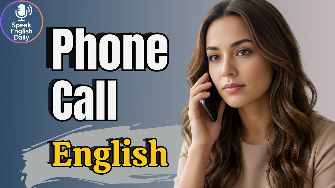 How to Handle Phone Calls in English | 40 Real-Life Phrases | Shadowing ...