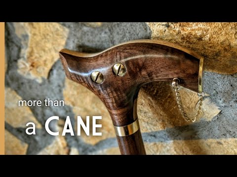I've Built a Walking Cane with a Hidden Gadget!!  |A Gift for my Grandfather