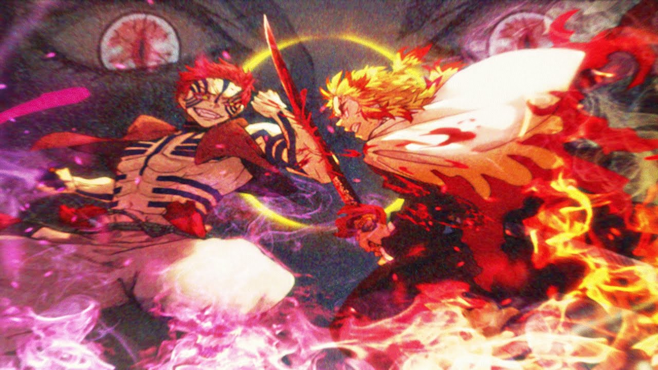 Demon Slayer Movie: Mugen Train - Rengoku VS Akaza Fight Theme (With ...