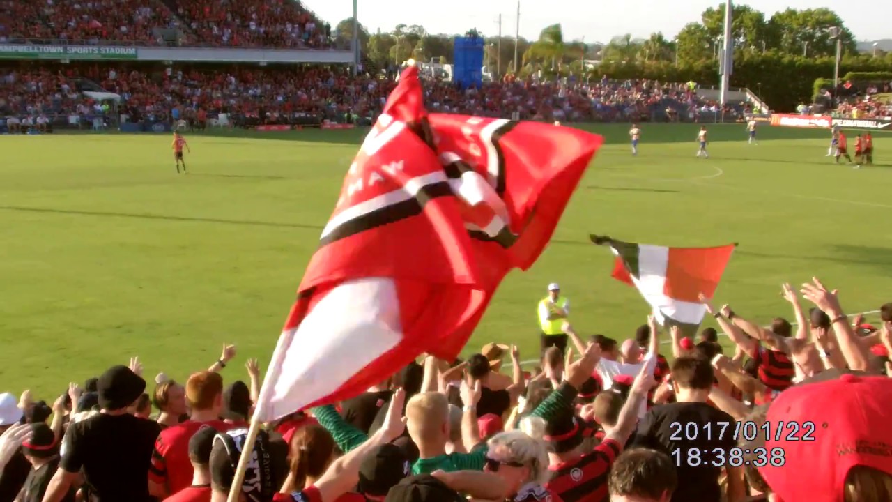 Western Sydney Wanderers V Newcastle - 23-1-17 - RBB V RBB and Sotirio ...