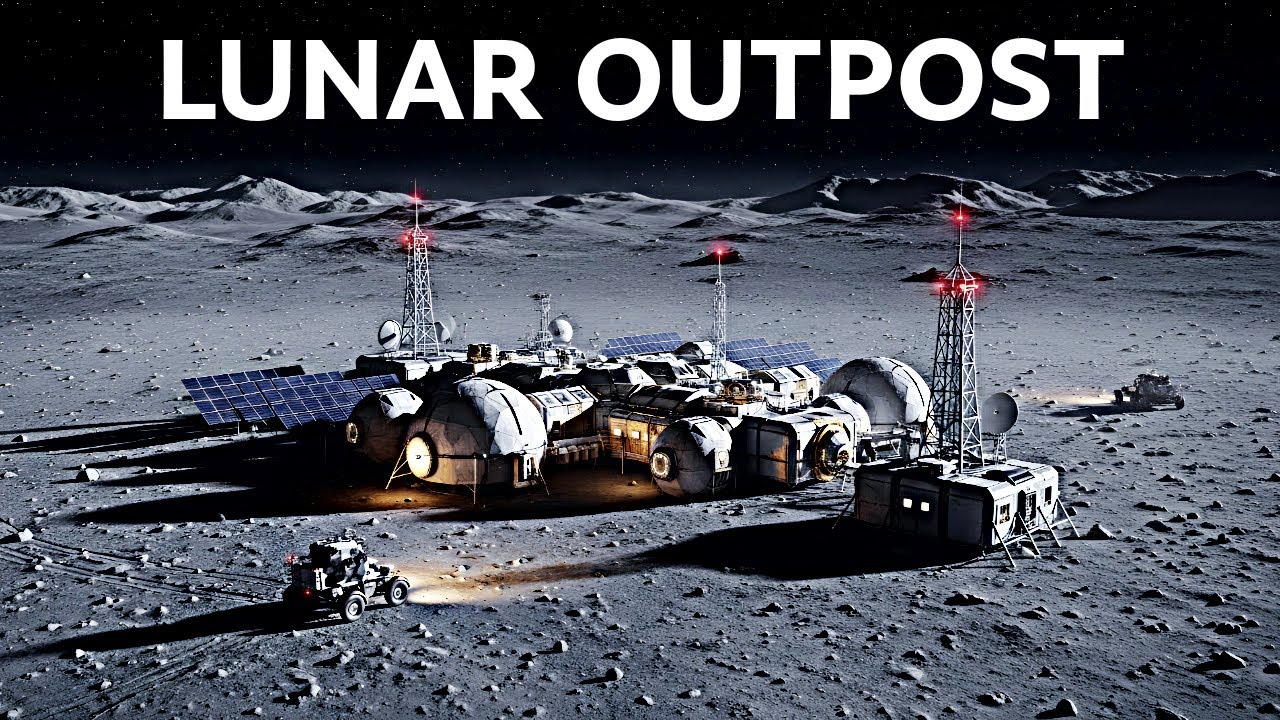 Lunar Outpost | Space Ambiance - YouTube