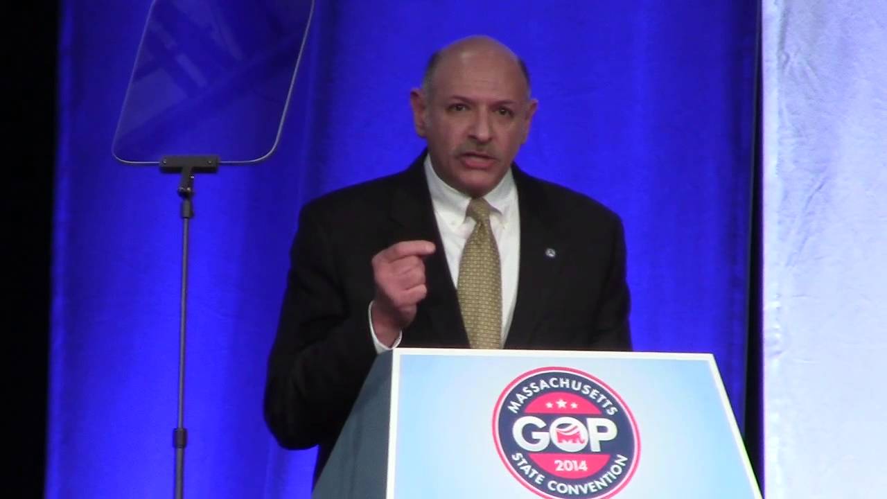 Mark Fisher's speech before Mass. GOP Convention - YouTube
