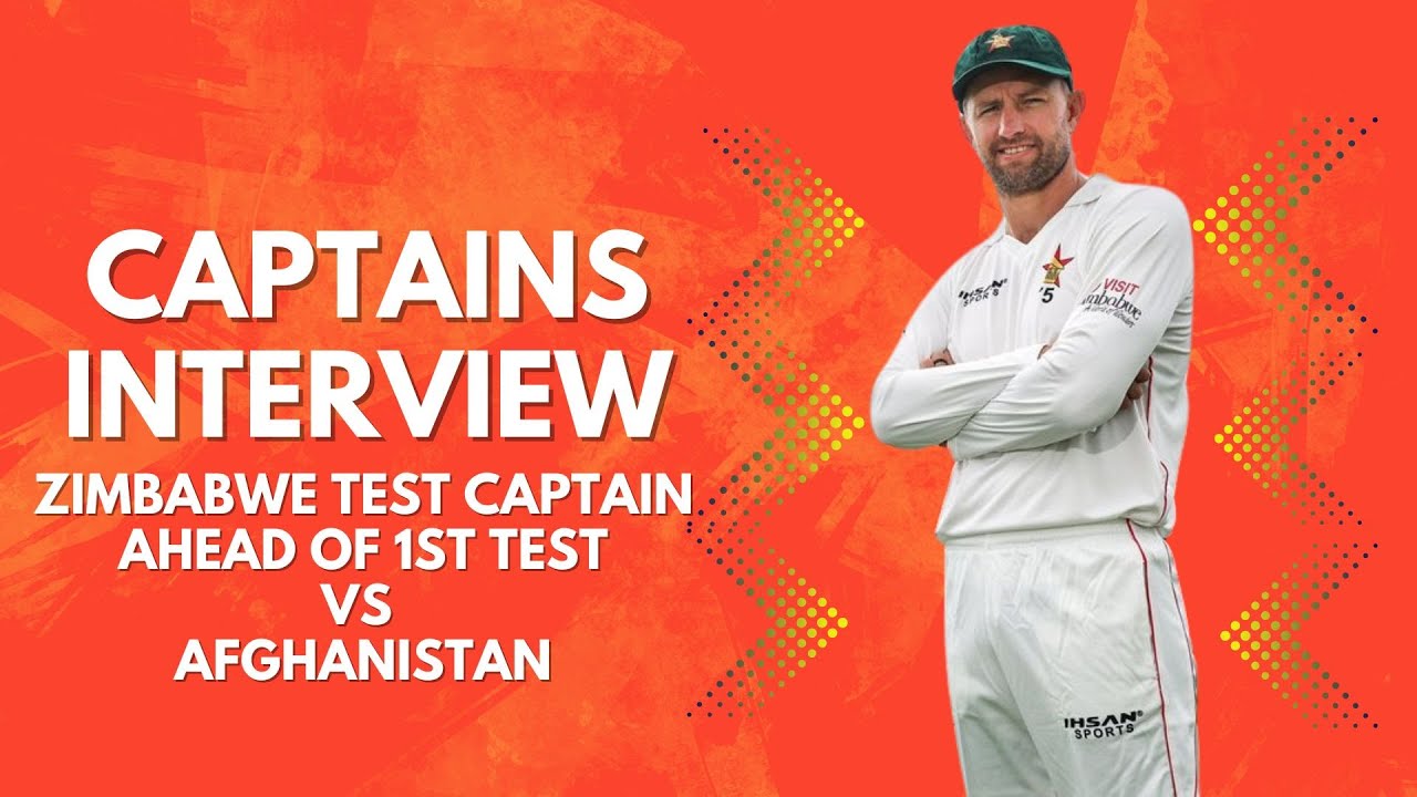 Zim Test Captain Ahead of The 1st Test Match On Boxing Day vs ...