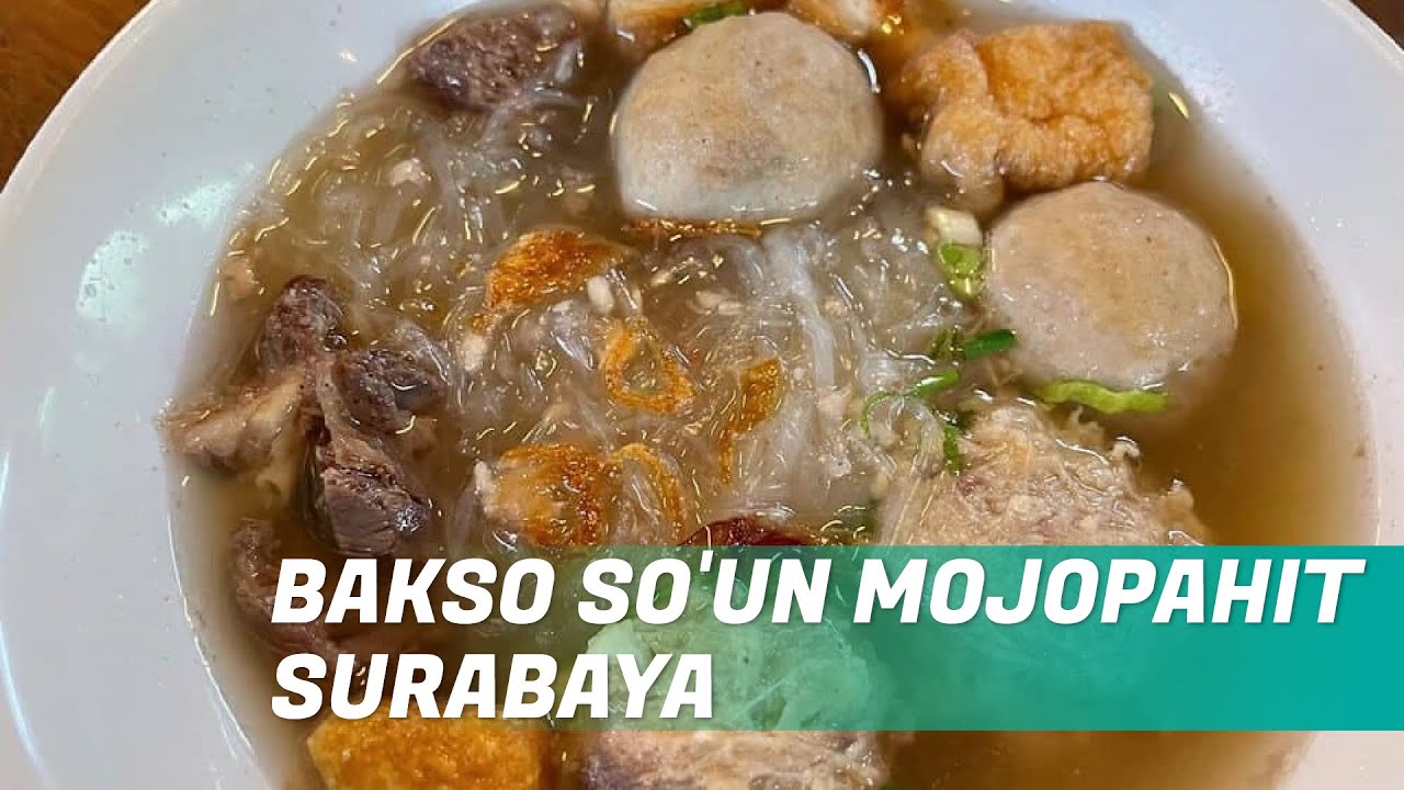 BAKSO SO'UN & MIE AYAM MOJOPAHIT, HADIRKAN WARUNG BAKSO DENGAN VIBES ...