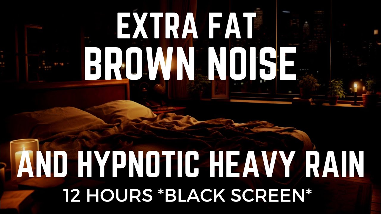 Extra Fat Brown Noise with Hypnotic Heavy Rain | Heavy Duty Mind ...