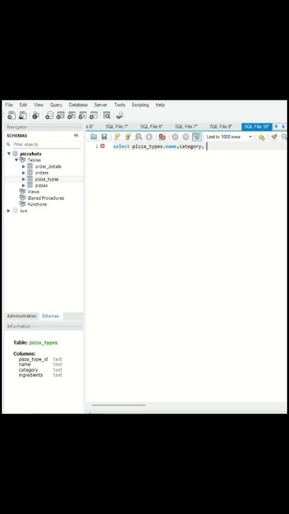 Day01 write first sql query with me#youtubeshorts#sql#query# ...