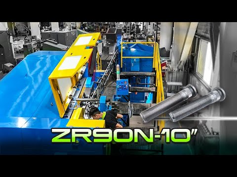 【大型自動輾牙機 ZR90N -10” 】Automatic Thread Rolling Machine for Wheel Bolt ...