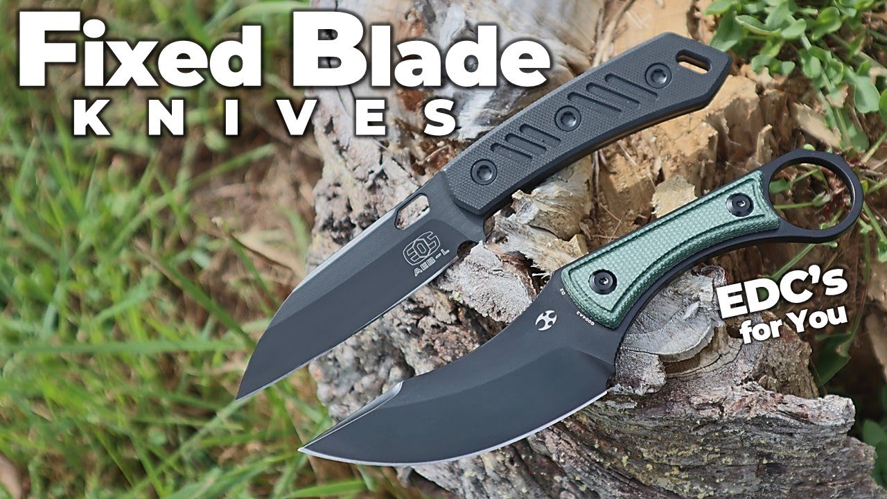 2024's Hottest EDC Fixed Blades & Folding Knives | Atlantic Knife - YouTube