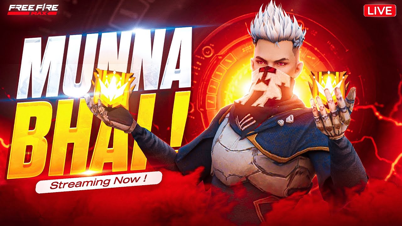 Free Fire Telugu Live - Munna Bhai is Live - Telugu Gaming Live #MBG - YouTube