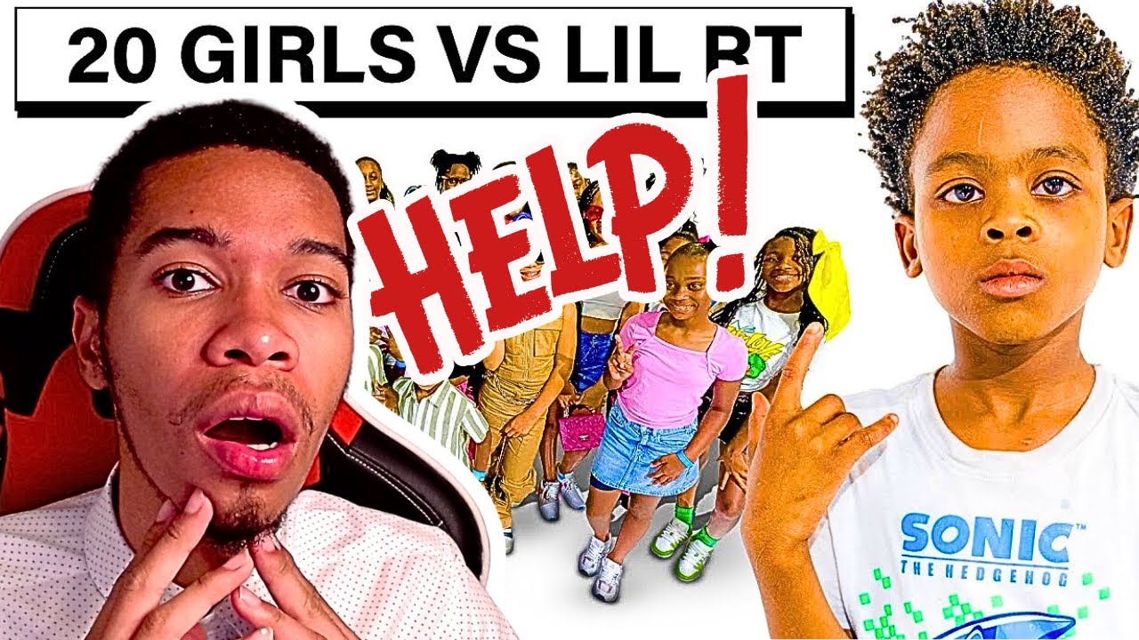 10 Year Old Rapper V.S 20 Girls | Lil RT | Where is CPS? | These kids ...