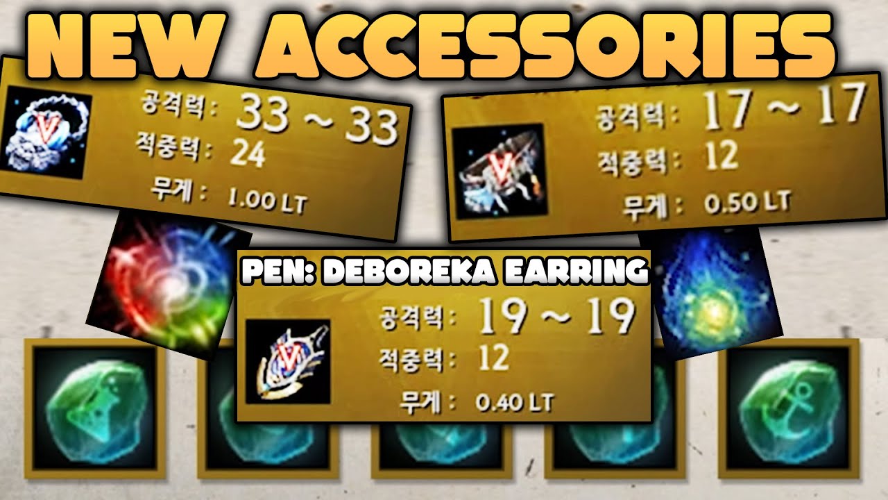 New Accessories from NEW Region (Land of Morning Light) in Black Desert ...