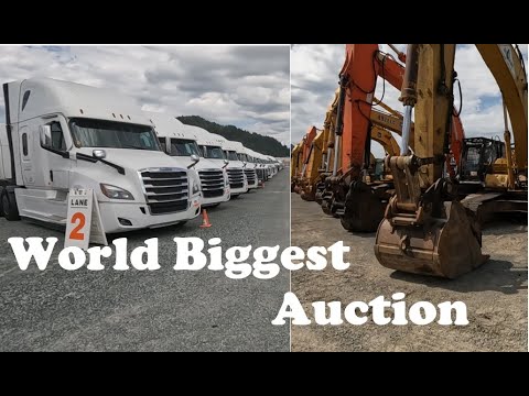 Biggest Heavy Machinery Auction In the World, Ritchie Brothers ...