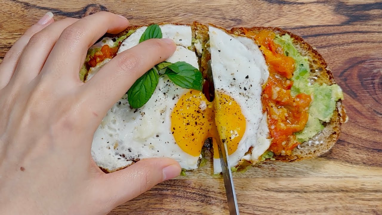Creamy Avocado Toast💯 Breakfast Game Changer! - YouTube