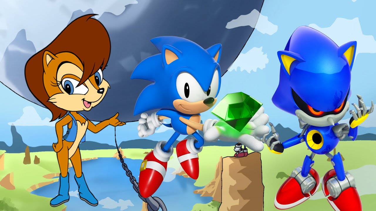 What if sally acorn and the freedom fighters were in the sonic games ...