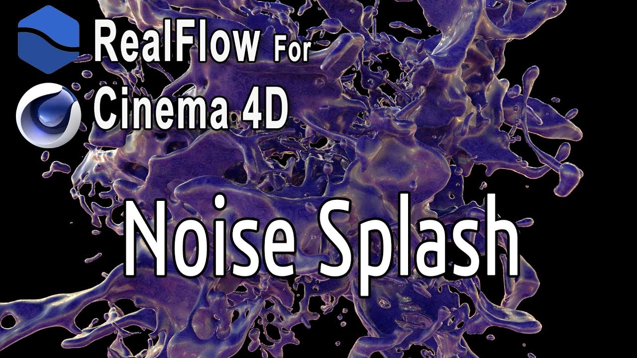 Realflow Cinema 4d - Fluid simulation using Noise Field - YouTube