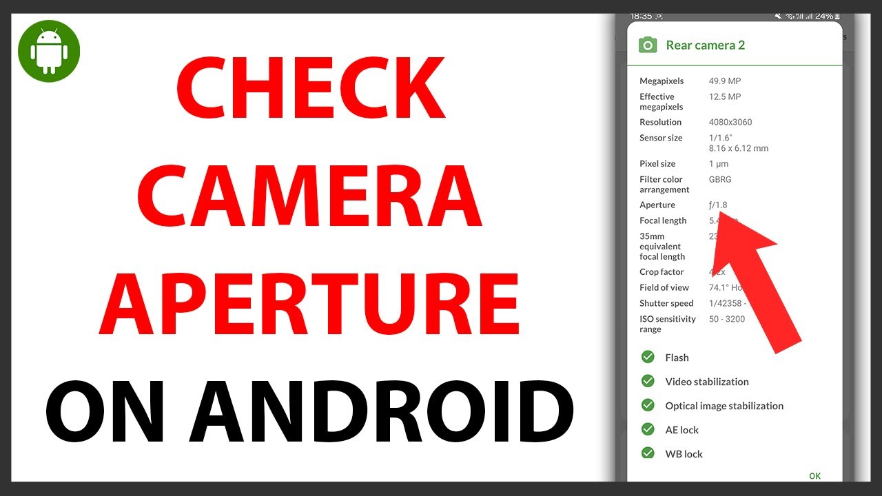 How to Check Camera Aperture on Android [QUICK GUIDE] - YouTube