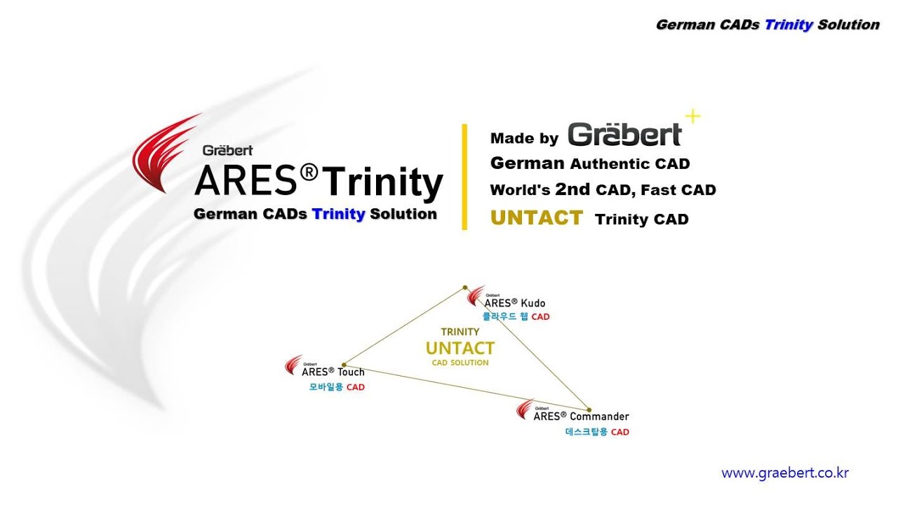 [아레스캐드] 오토캐드 대안CAD, 아레스캐드 제품 소개 #CAD #TRINITY - YouTube