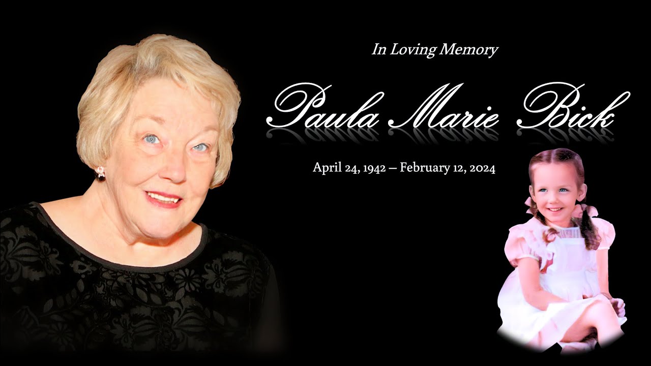 Paula Bick Celebration of Life - YouTube