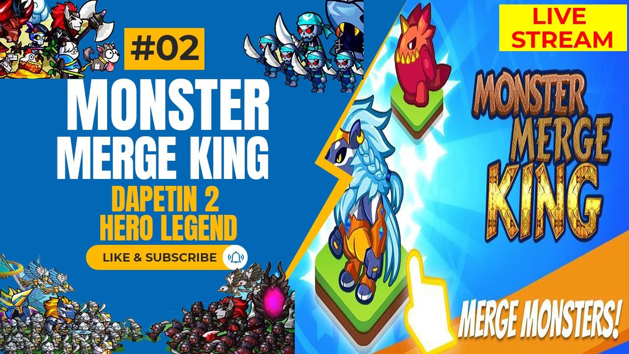 Dapet 2 Hero Legend Dari Shop I Monster Merge King - YouTube