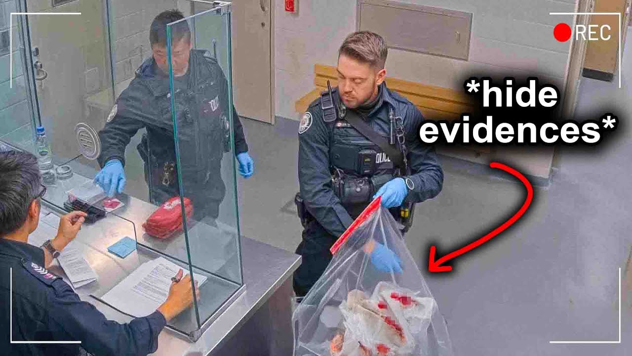 This Officer Tried To Destroy The Evidence - YouTube