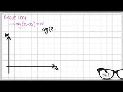 A2 Level Math: Complex Numbers 2.10 - Angle Loci - YouTube