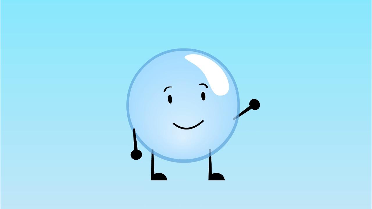 Bubble says hello! (my very first object show animation!) - YouTube