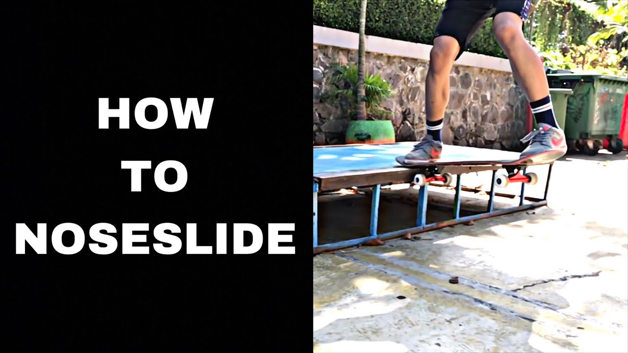Trick And Tips - How to Bs Nose slide (Bahasa Indonesia) - YouTube
