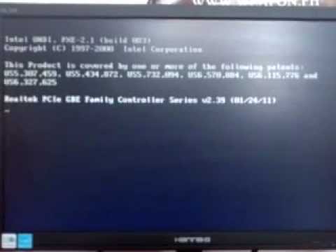 Richtech Diskless Windows 7 Boot-up - YouTube