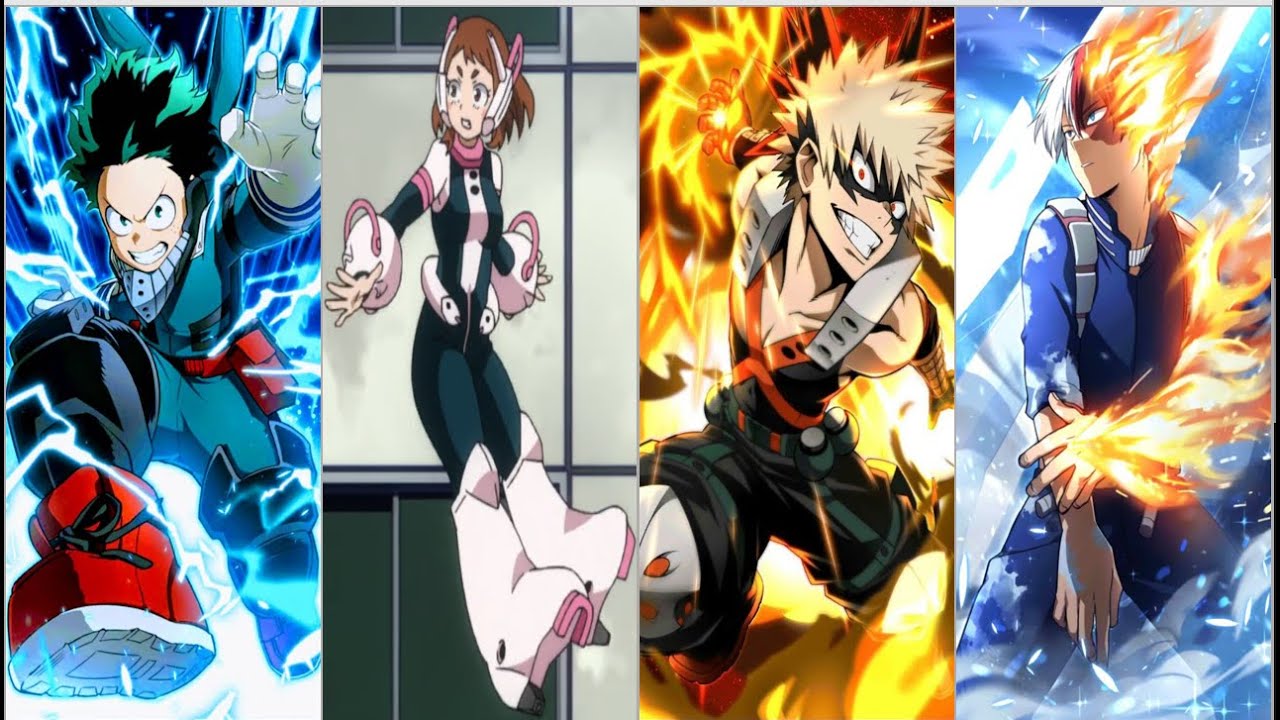 Class 1A Power Rankings in My Hero Academia - YouTube